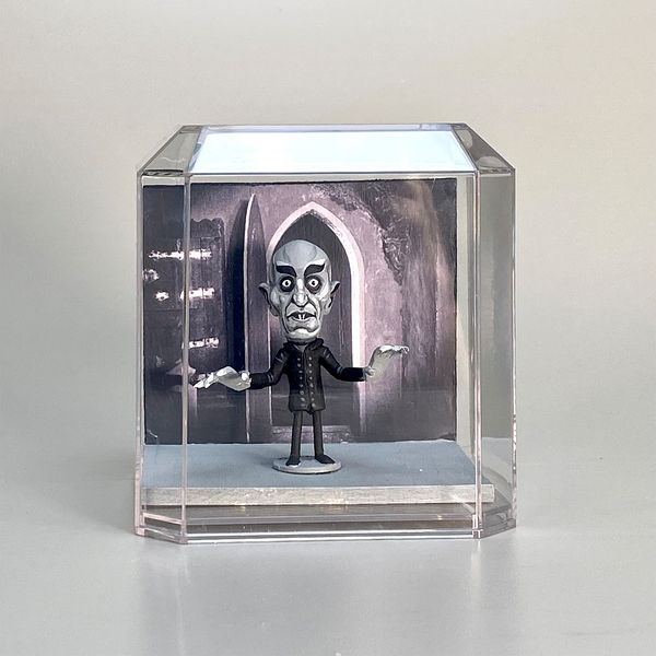 31. "Nosferatu" Peanut Art by Steve Casino - Hero Complex Gallery