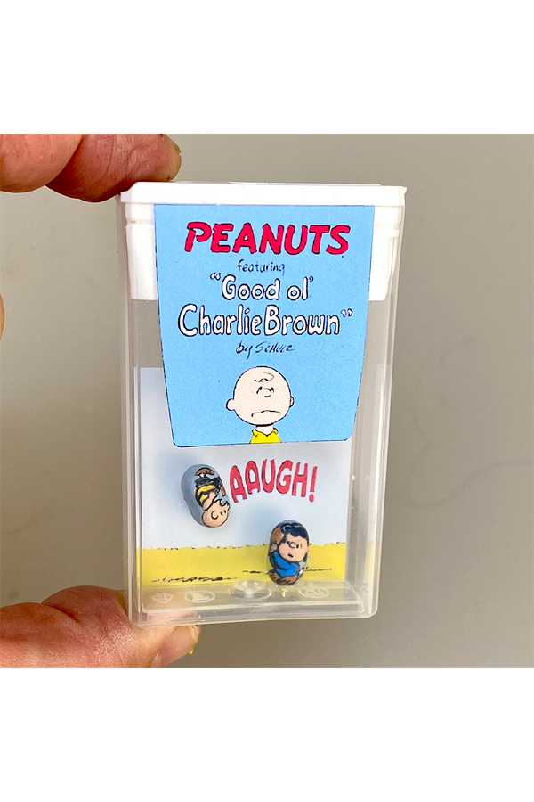25. "Charlie Brown & Lucy" Tic Tac Miniatures by Steve Casino - Hero ...