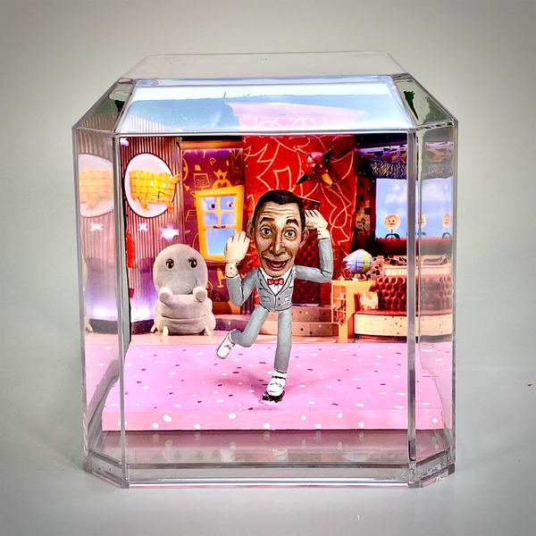 32. "Pee Wee Herman" Peanut Art by Steve Casino - Hero Complex Gallery