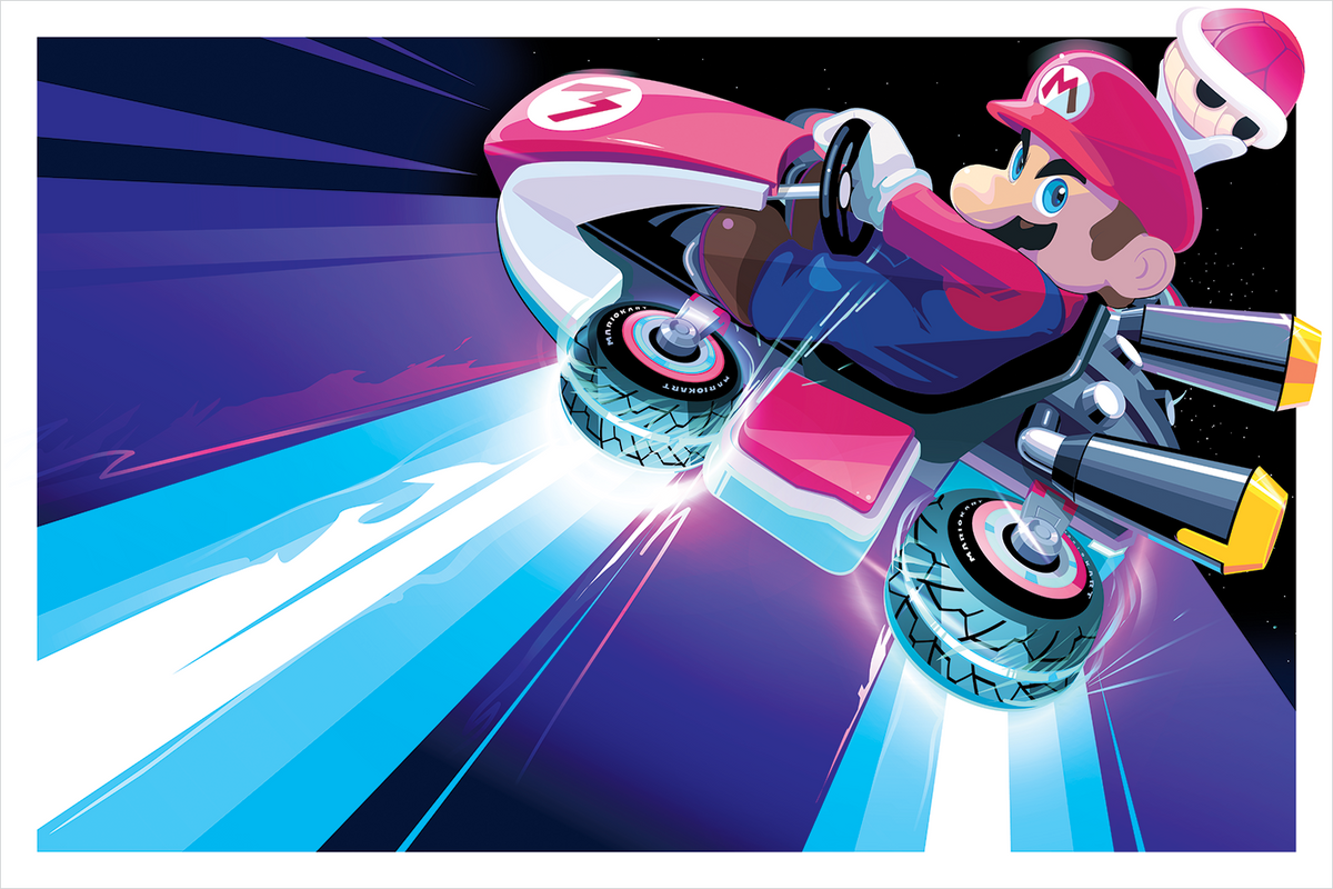 "Mario Kart" Red Shell Variant by Craig Drake - Hero Complex Gallery