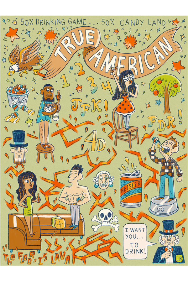 "True American" by Luke T Benson - Hero Complex Gallery