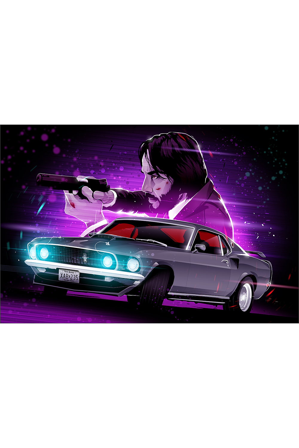 "Boss 429" by Mark Reihill - Hero Complex Gallery