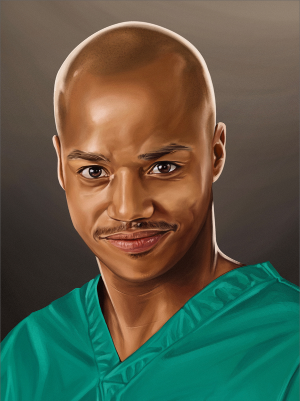 "The Nerd Herdee - Turk" by Salvador Anguiano - Hero Complex Gallery