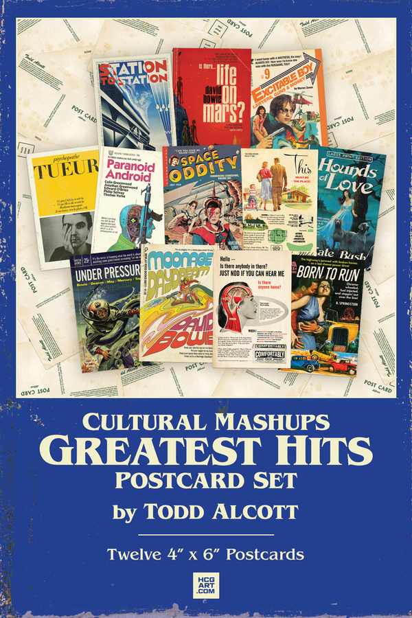Todd Alcott Cultural Mashups Greatest Hits Postcard Set - Hero Complex ...