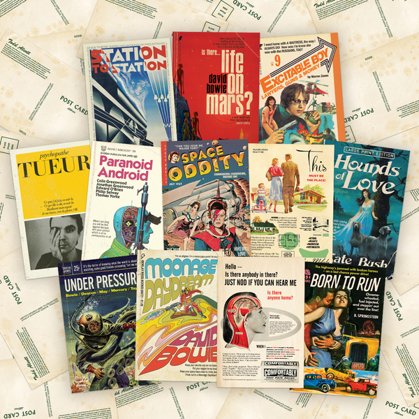 Todd Alcott Cultural Mashups Greatest Hits Postcard Set - Hero Complex ...