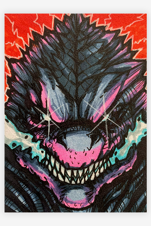 "The Most Powerful Monster!" by Alex Zhludov - Hero Complex Gallery