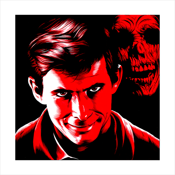 "Norman Bates" by Chris Koehler - Hero Complex Gallery