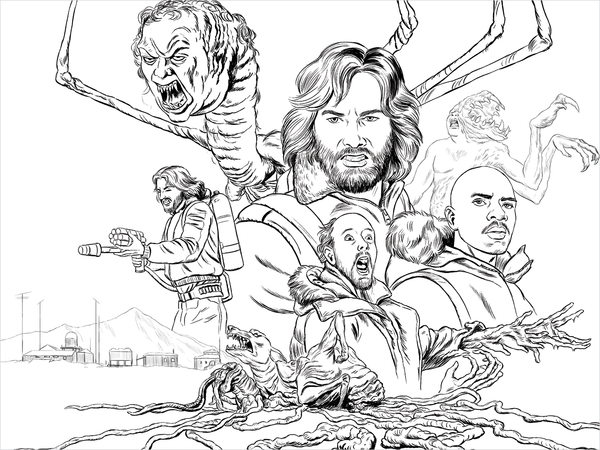 "Alien Terror" Sketch Ink Variant by Christian Garland - Hero Complex ...