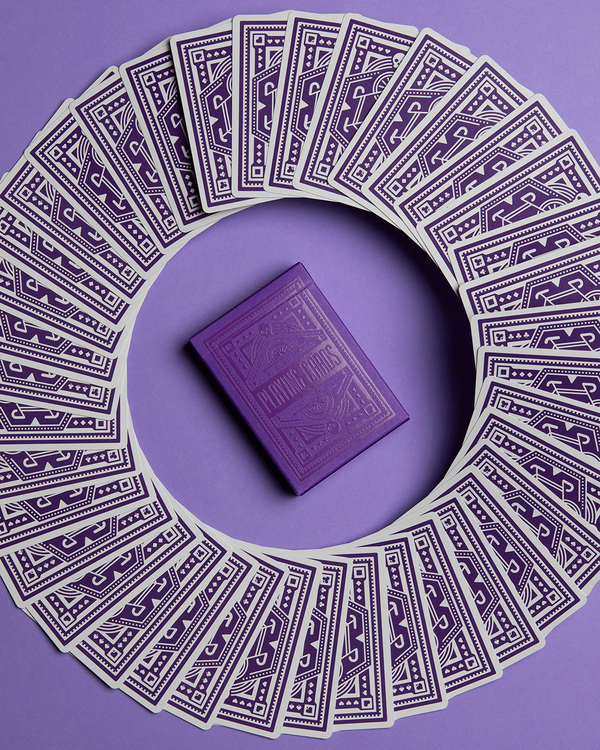 "Purple Wheel" Playing Cards by DKNG - Hero Complex Gallery