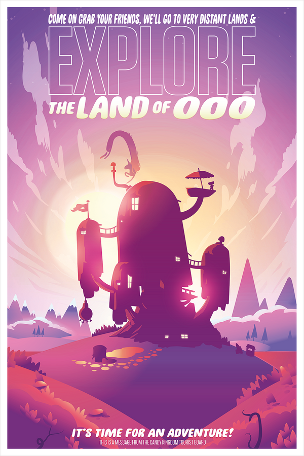 "The Land of OOO" by Dan Shearn - Hero Complex Gallery