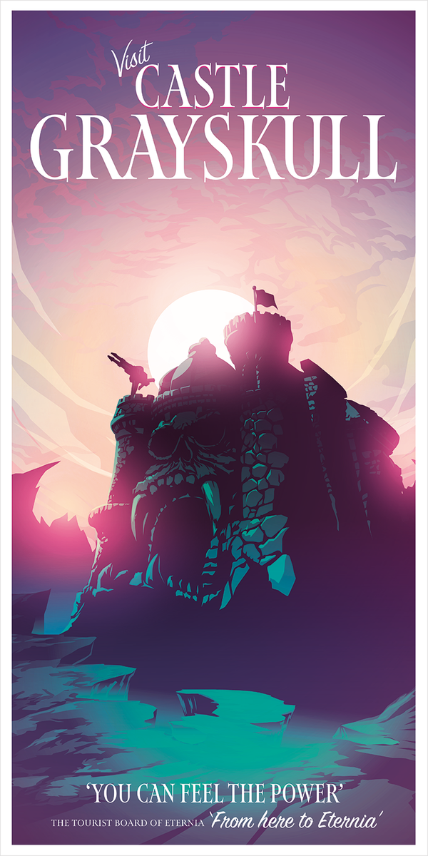 "From Here To Eternia" by Dan Shearn - Hero Complex Gallery