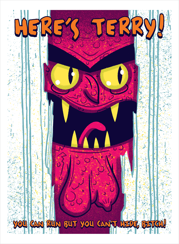 "Here's Terry" by Doug LaRocca - Hero Complex Gallery