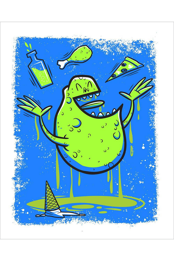 "Slime Time” by Doug LaRocca - Hero Complex Gallery