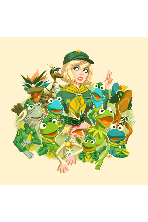 "Frog Scouts" by Glen Brogan - Hero Complex Gallery