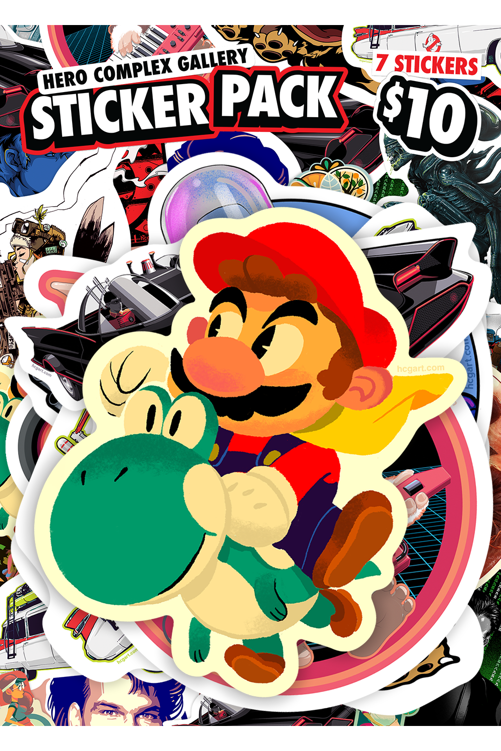 Kid Friendly Sticker Pack - Hero Complex Gallery
