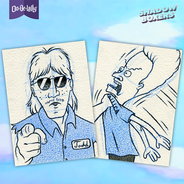 "SHADOWBOXERS: Beavis Vs. Todd" by Oo-De-Lally - Jayson Weidel - Hero ...
