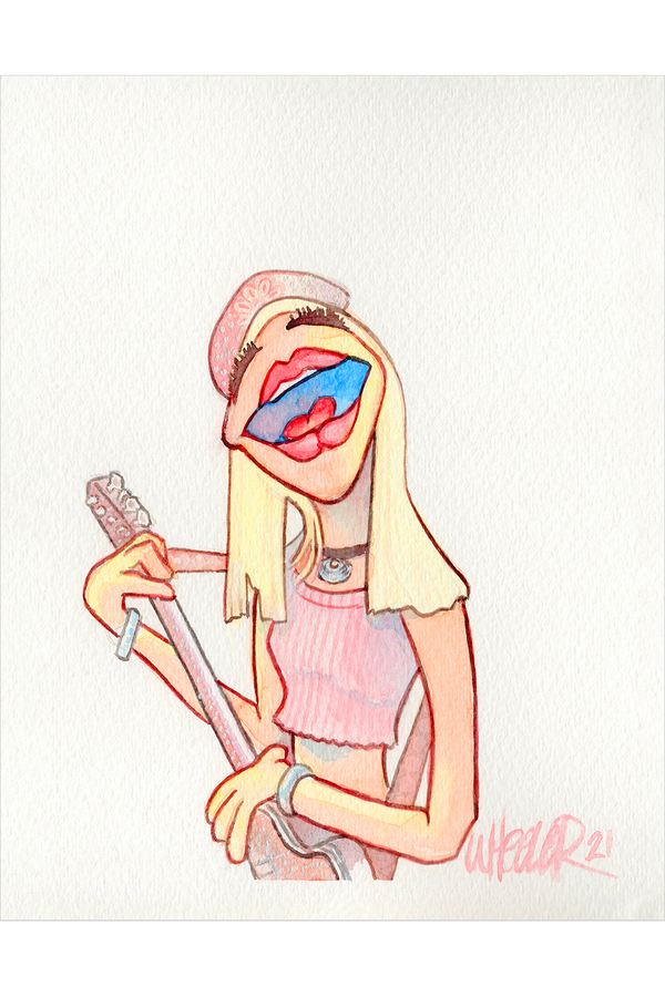 "Janice" by Jeremy Wheeler - Hero Complex Gallery