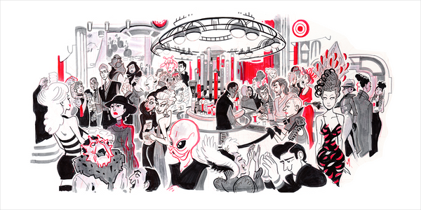 "The Outlander Club" Original by Joey Mason - Hero Complex Gallery