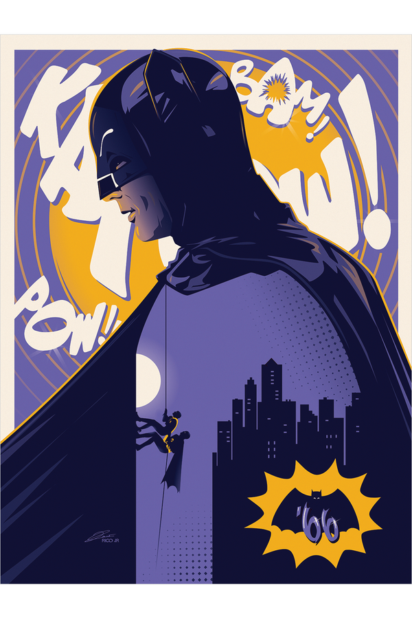 "KAPOW!" by Julien Rico Jr - Hero Complex Gallery