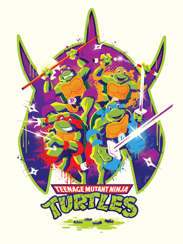 "TMNT '87 Celebration" by Julien Rico Jr - Hero Complex Gallery