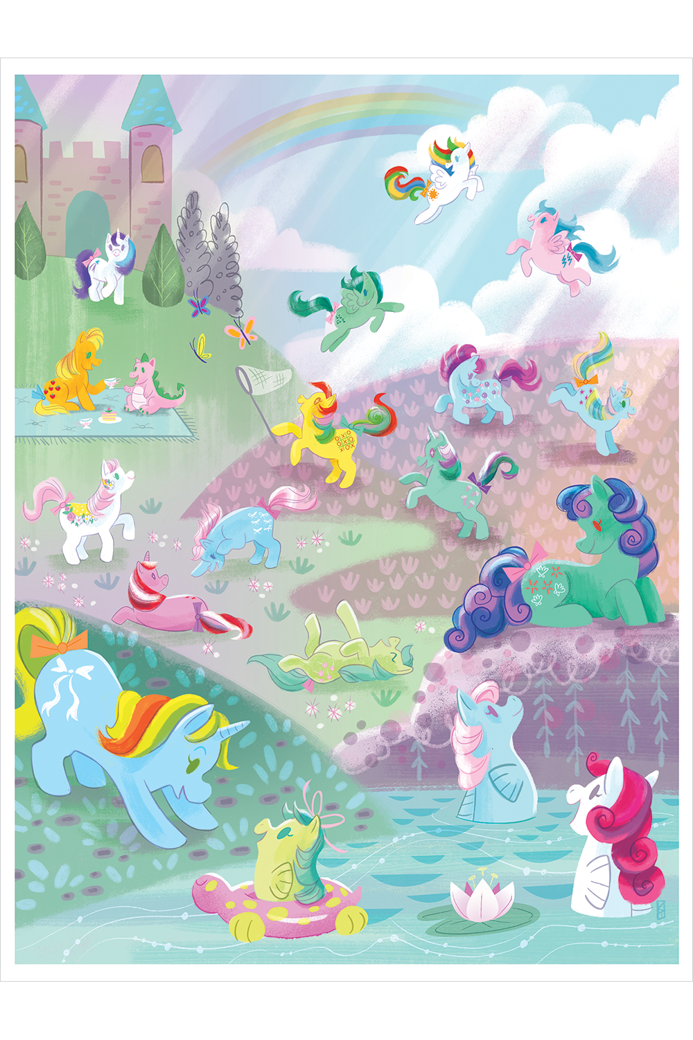 My Little Pony Twilight Sparkle Tapet