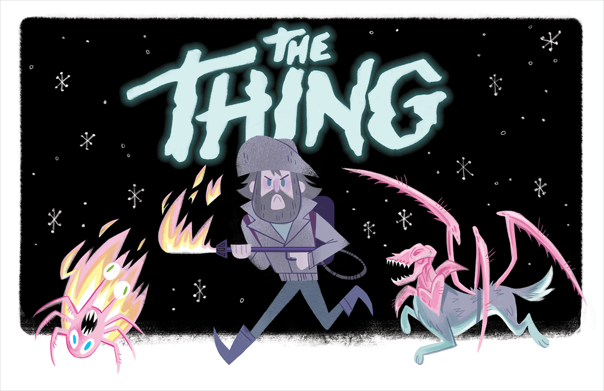 "Run Thing Run!" by Kat Hudson - Hero Complex Gallery