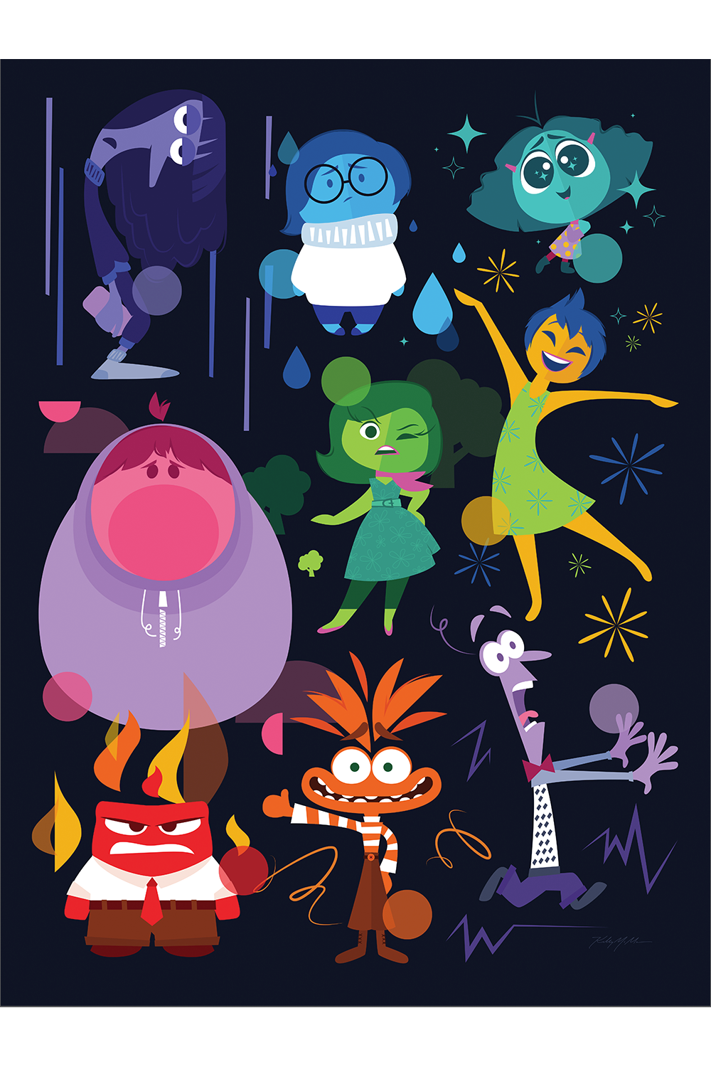 "Emotions" by Kelly McMahon - Hero Complex Gallery
