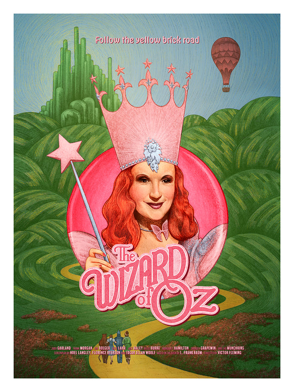 "Glinda the Good Witch" by Leah Kellaway - Hero Complex Gallery