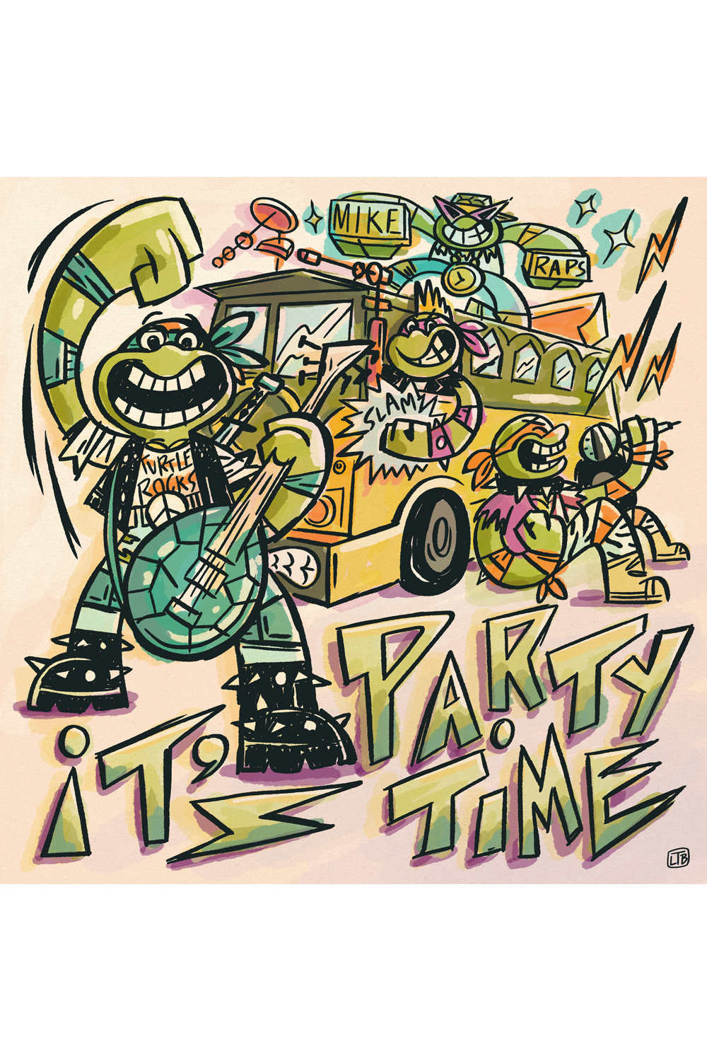 "Turtles Rock" by Luke T Benson - Hero Complex Gallery