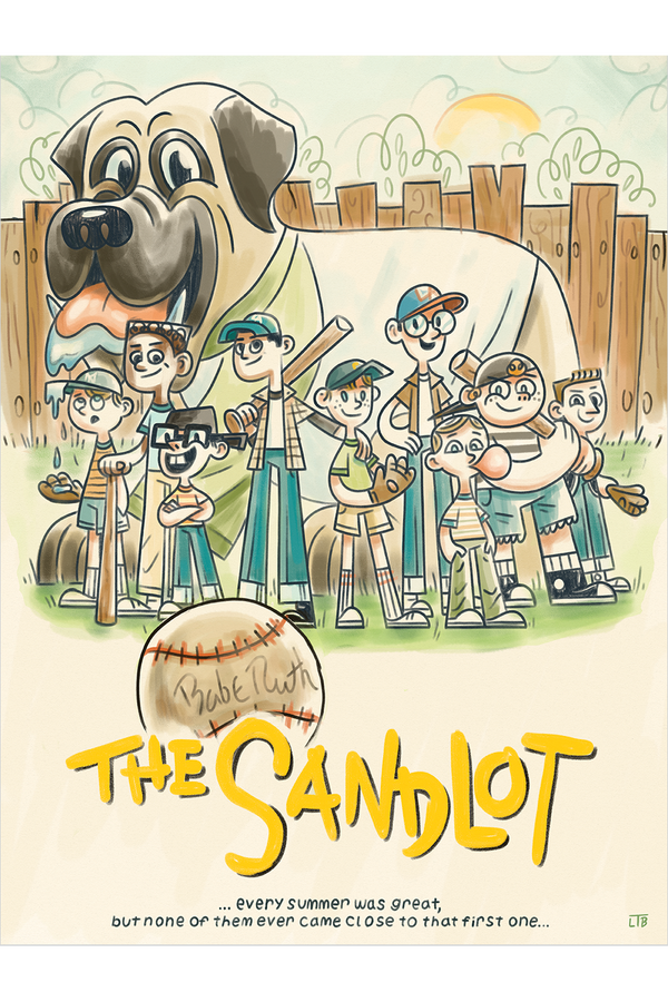"The Sandlot" by Luke T Benson - Hero Complex Gallery