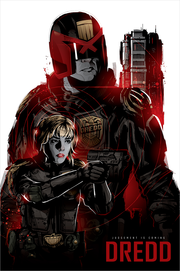 "I AM THE LAW" by Mark Reihill - Hero Complex Gallery