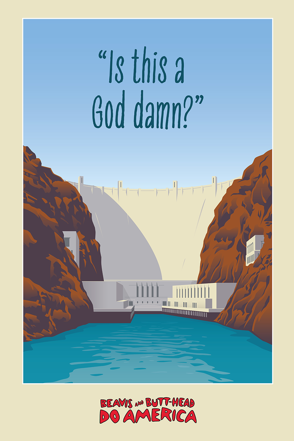 "Hoover Dam" by Mark Reihill - Hero Complex Gallery