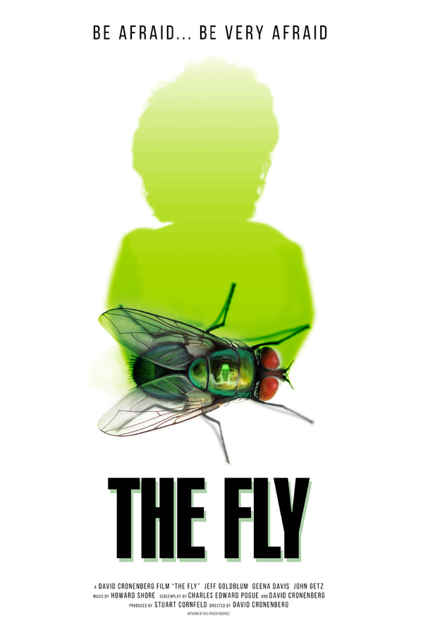 "White Series: Brundlefly" by Neil Fraser - Hero Complex Gallery