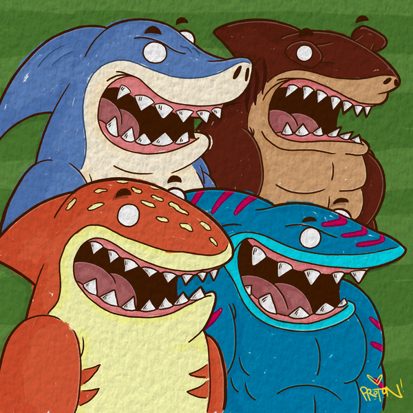 "Jawsome!" by Proton! - Hero Complex Gallery