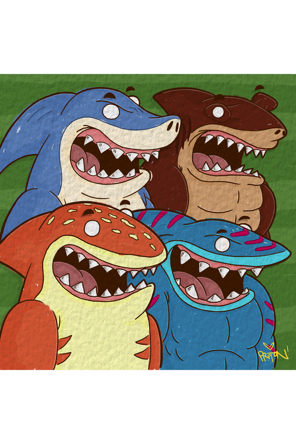"Jawsome!" by Proton! - Hero Complex Gallery