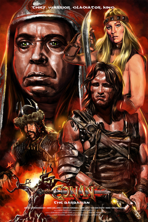 "The Barbarian" by Reggy The Marker Artist - Hero Complex Gallery