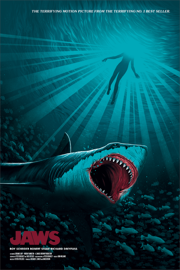 "The thing about a shark...he's got lifeless eyes." by Sam Mayle - Hero ...