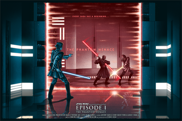 "Star Wars - The Phantom Menace" by Sam Mayle - Hero Complex Gallery
