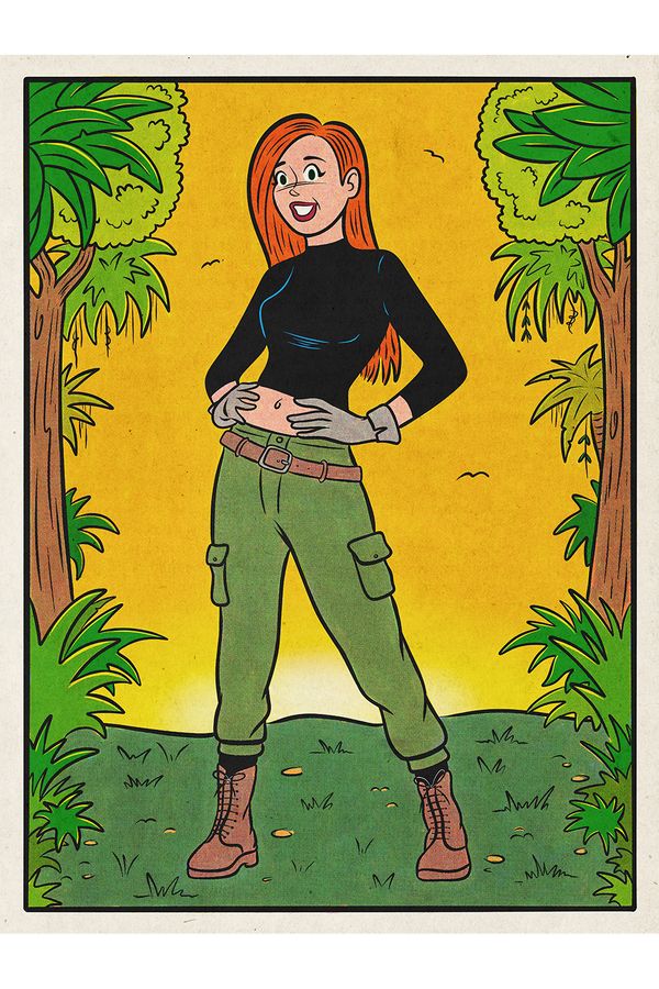 "Kim Possible Reimagined" by Sarah Sumeray - Hero Complex Gallery