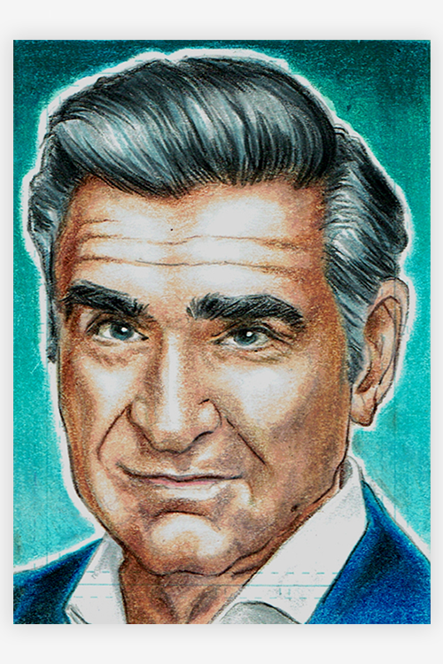 "Schitt's Creek - Johnny Rose" by Ashley R Villers - Hero Complex Gallery