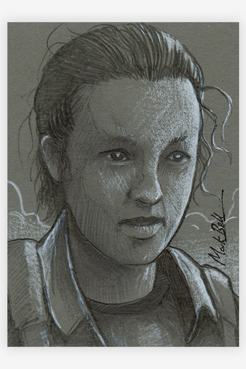 "Ellie" by Mark Bell - Hero Complex Gallery