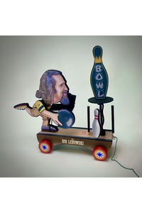 "Big Lebowski Animated Wooden Toy" by Steve Casino - Hero Complex Gallery