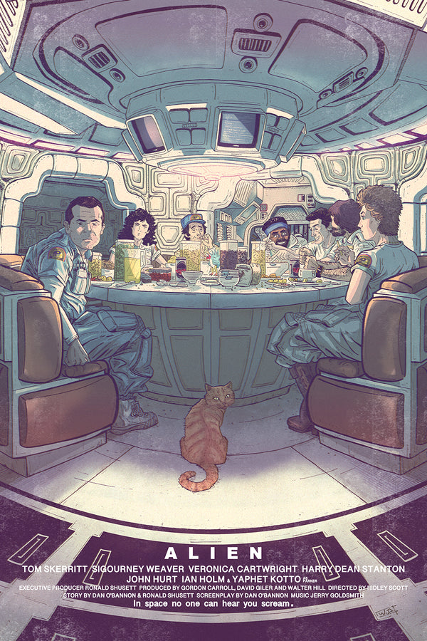 "ALIEN" Title Variant by Wagner Diesel - Hero Complex Gallery