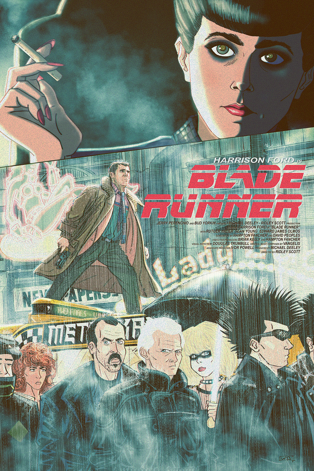 "Blade Runner" by Wagner Diesel - Hero Complex Gallery