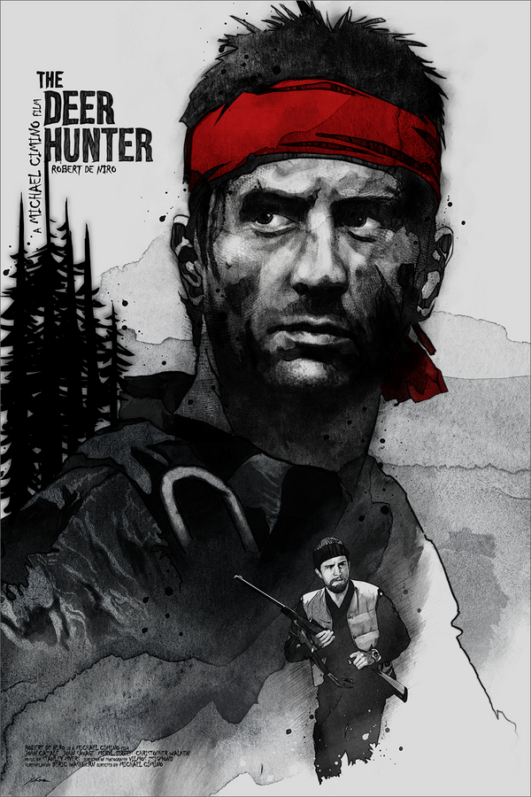 "Deer Hunter" by Yvan Quinet - Hero Complex Gallery