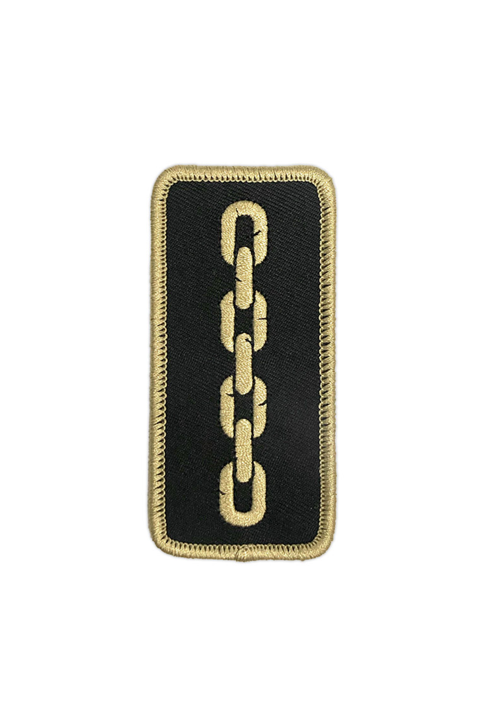 "Chains Gold" Patch by Matthew Johnson - Hero Complex Gallery
