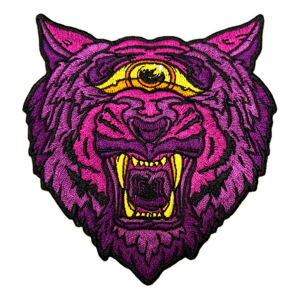 "Ultra Tiger Purple" Patch by Matthew Johnson - Hero Complex Gallery