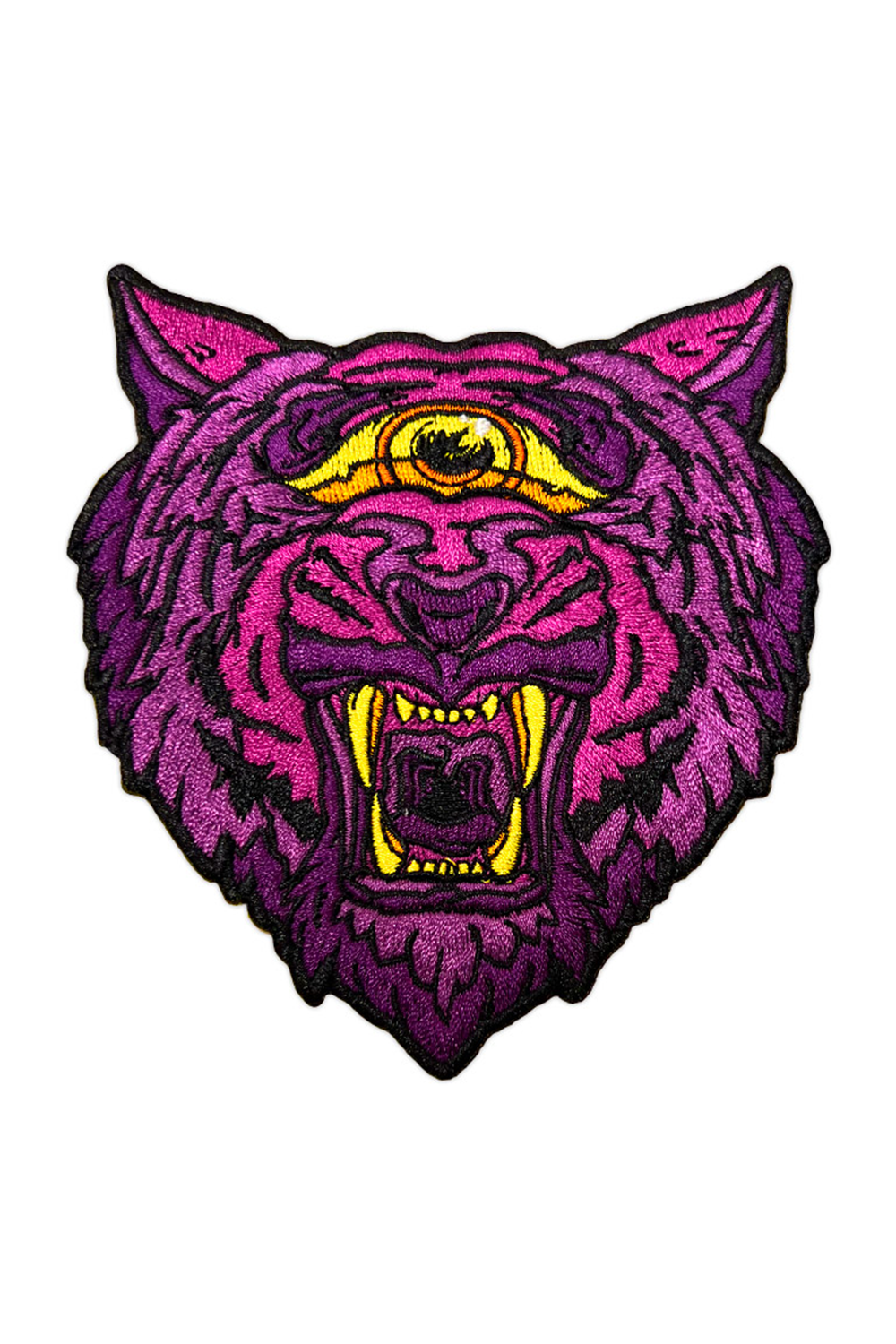 "Ultra Tiger Purple" Patch by Matthew Johnson - Hero Complex Gallery