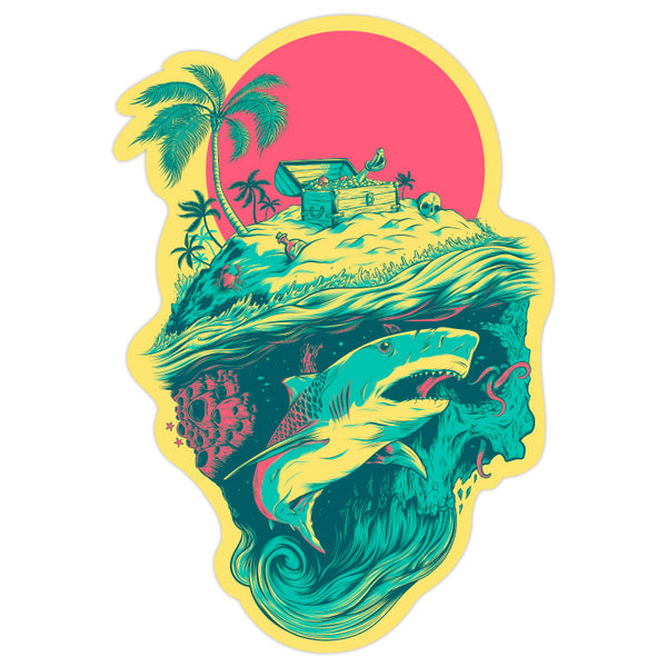 "Secrets of the Deep" Sticker by Matthew Johnson - Hero Complex Gallery