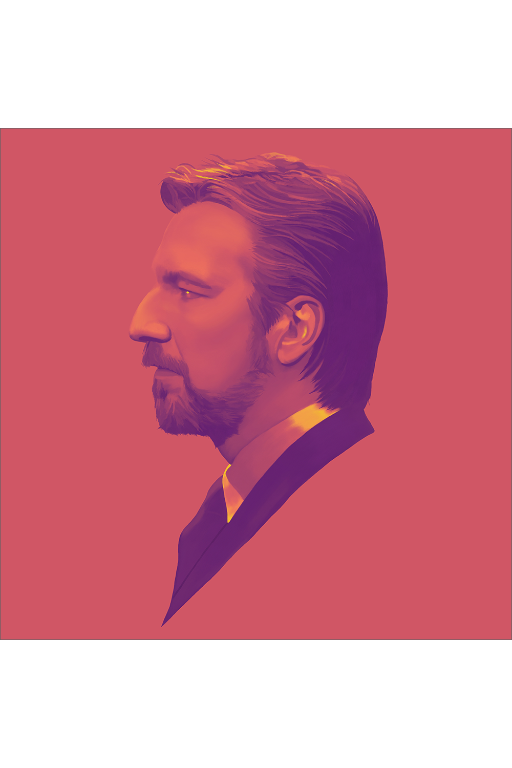"Hans Gruber" by Dakota Randall - Hero Complex Gallery
